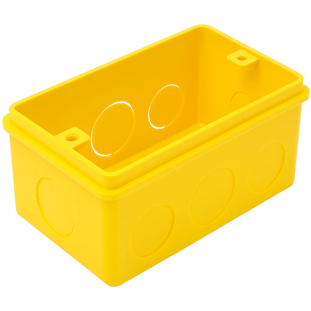 caja empotrable 503-l albaÑil (amarillo) 328802 - Dimasa