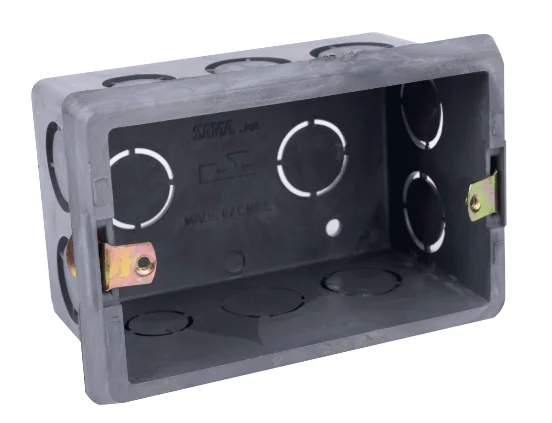 caja empotrable negra 503-m hormigon (328806) - Dimasa