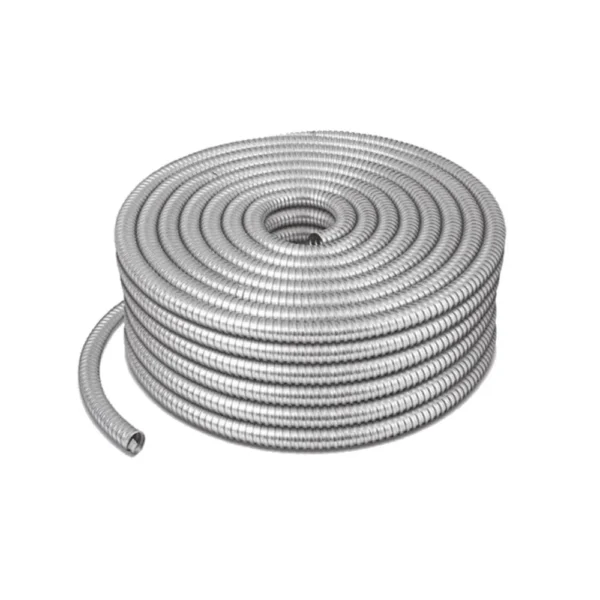 tuberia flexible metalica corrugada pvc 20mm gris - Dimasa